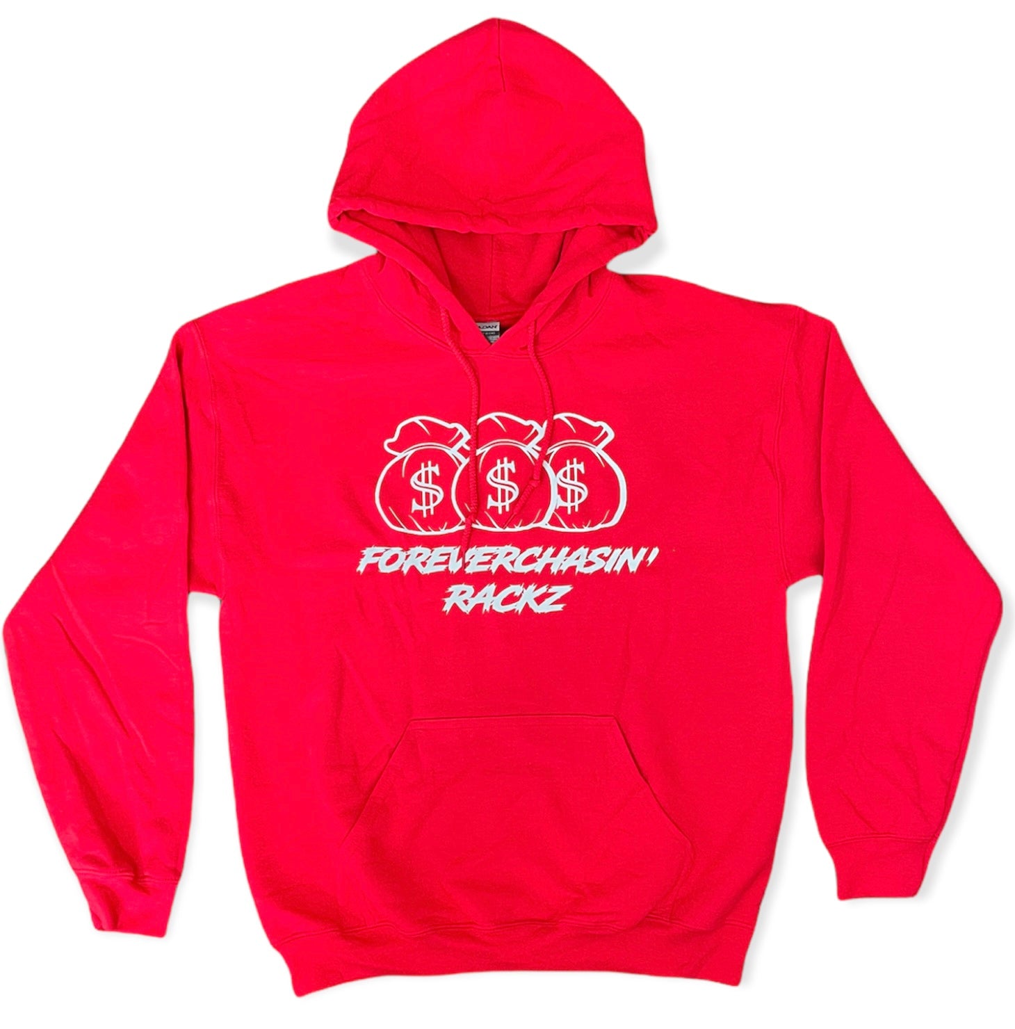 Red FCR Hoodie – Forever Chasin